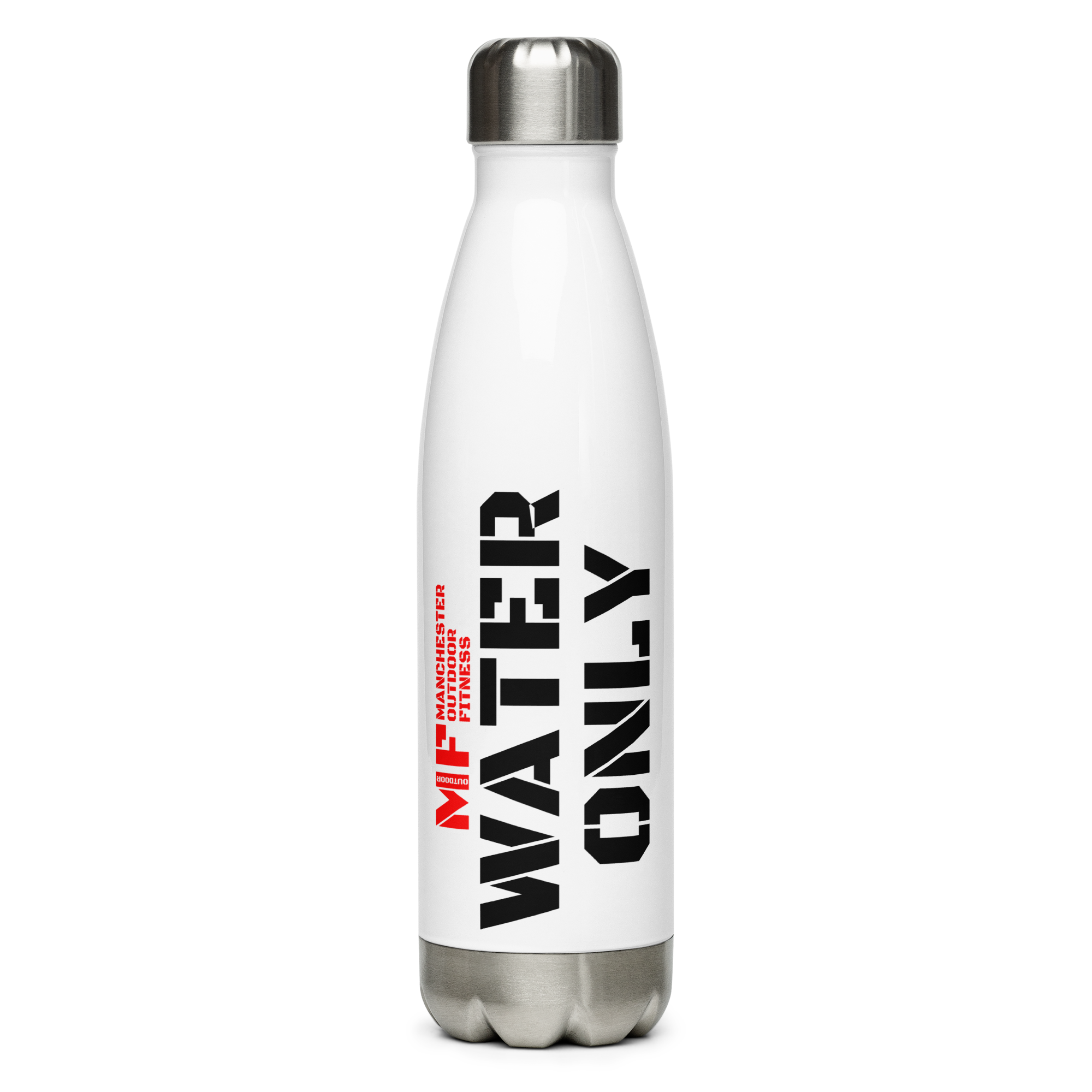 Stainless Steel Water Bottle - Water Only – MF Supplies